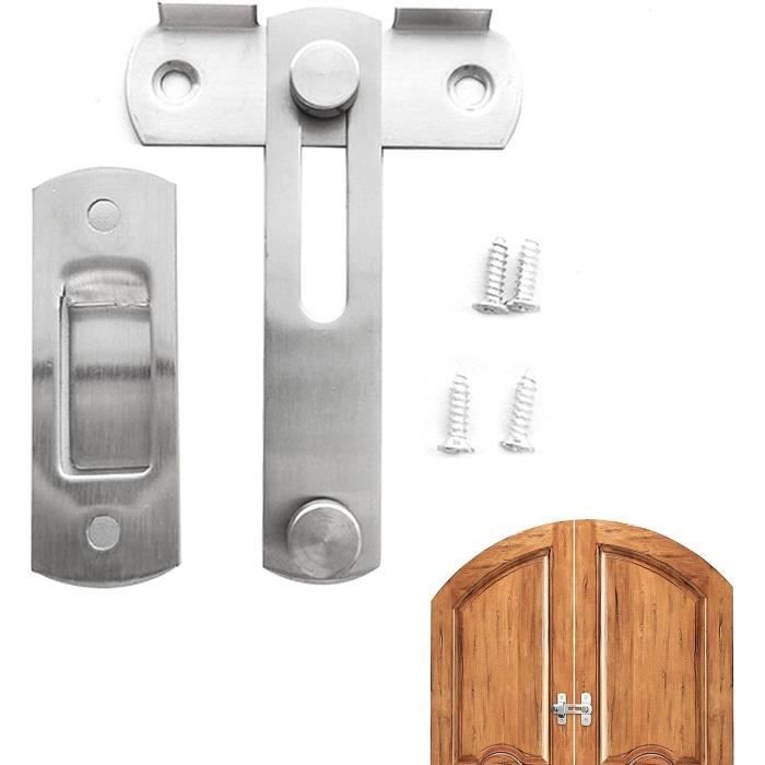 Lot De 5 Verrous De Porte De Grange | Verrou De Porte Robuste En Acier ...