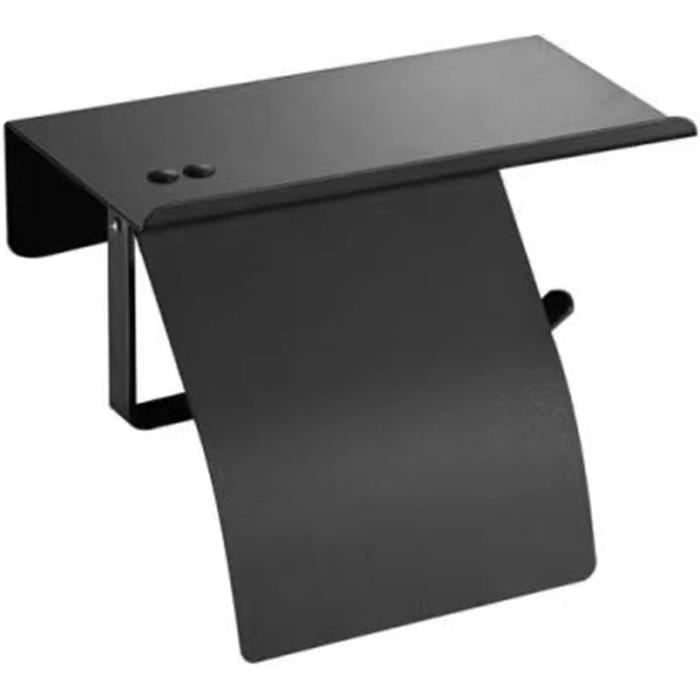 Porte-Rouleau De Papier Toilette Mural En Acier Inoxydable Avec Étagère ...