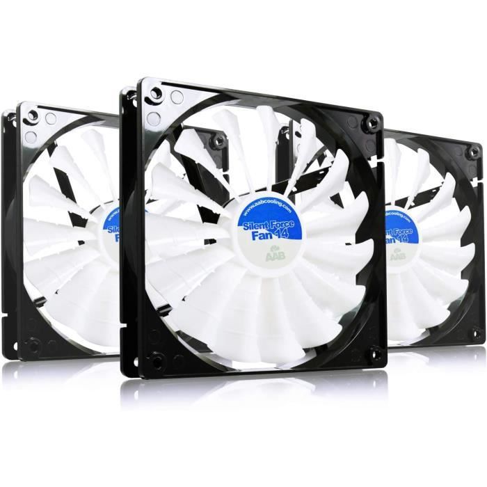 Silent Force Fan 14-140Mm Ventilateur Pour Boîtier Pc Silencieux Et ...