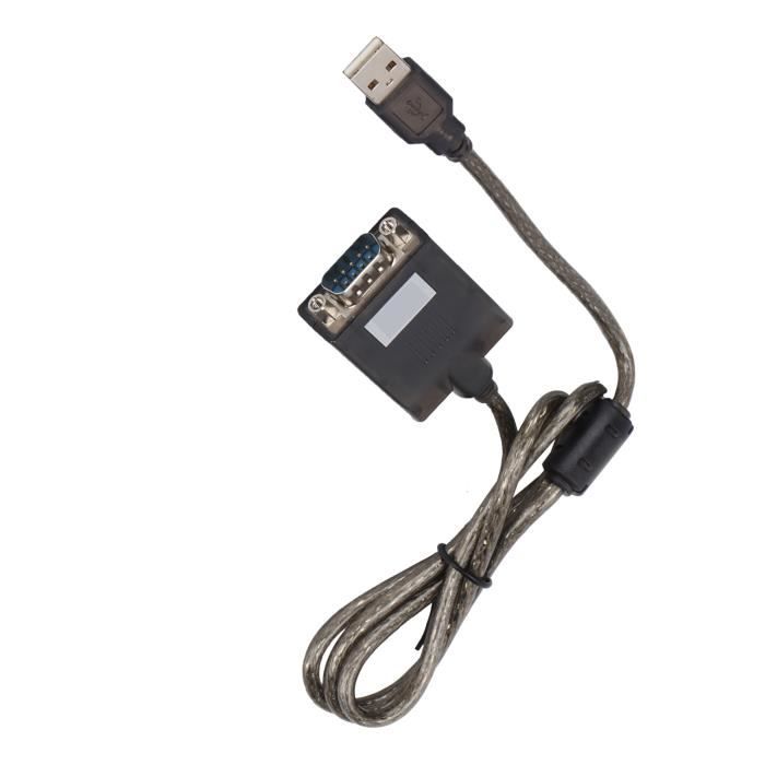 Cble USB vers série Adaptateur USB vers série Convertisseur USB vers ...