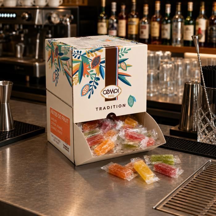 CEMOI | Assortiment de 220 Pâtes de Fruits emballées individuellement ...