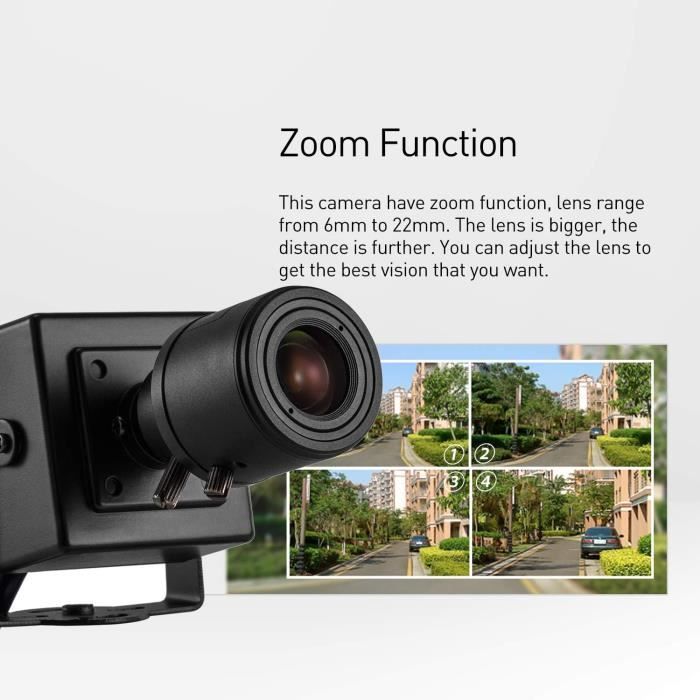 Hd 3Mp Zoom Mini Caméra Ip, Petite Caméra De Sécurité Intérieure ...