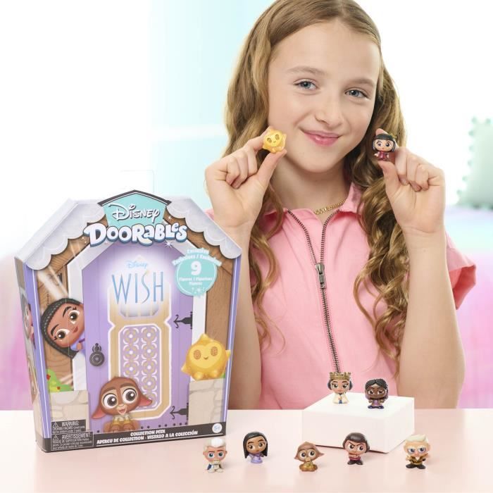 Doorables Wish Coffret Collector, Doorables Disney, 9 figurines ...