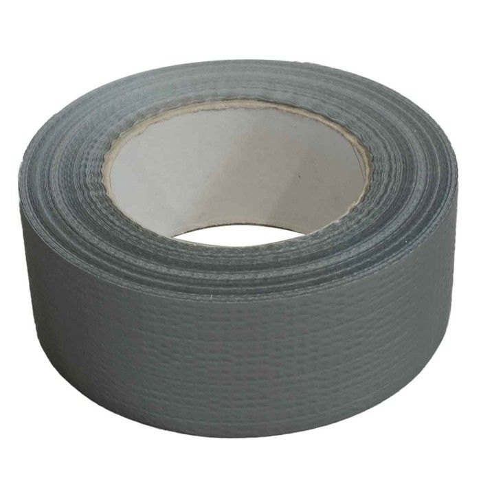 TECPLAST Ruban adhésif toile américaine gris 175µ - rouleau adhésif 48 ...
