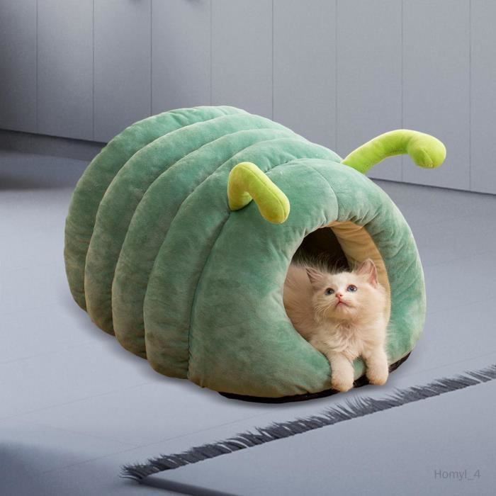 Lit de couchage en forme de chenille pour chat - Marque - Nid pliable ...