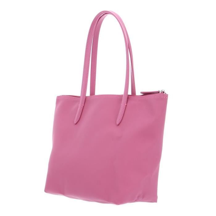 LACOSTE L.12.12 Concept S Shopping Bag S Reseda 219641 sac a epaule sacoche rose Cdiscount Bagagerie Maroquinerie