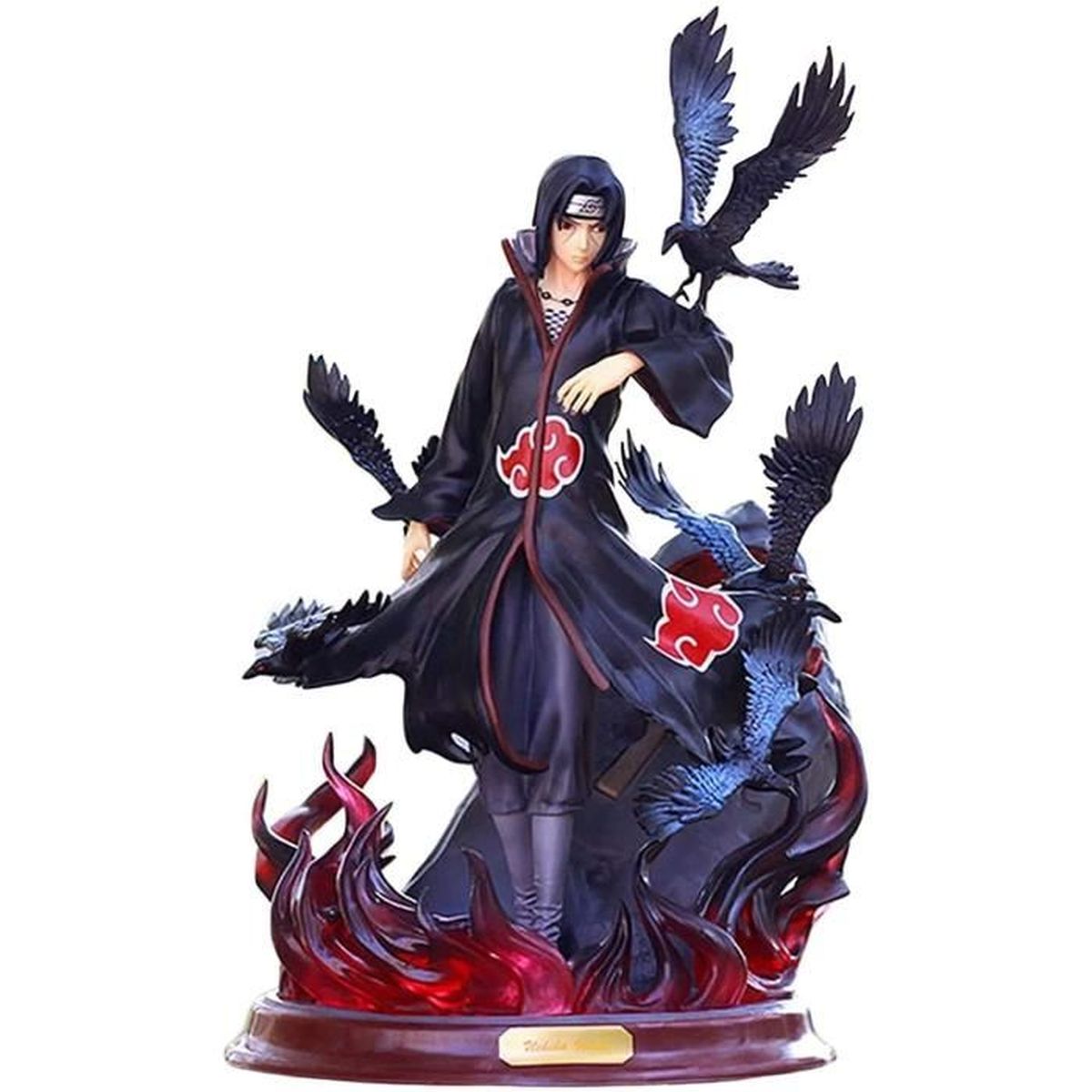 Figurine Naruto Akatsuki Uchiha Itachi Figurine Modèle Jouets Sac ...