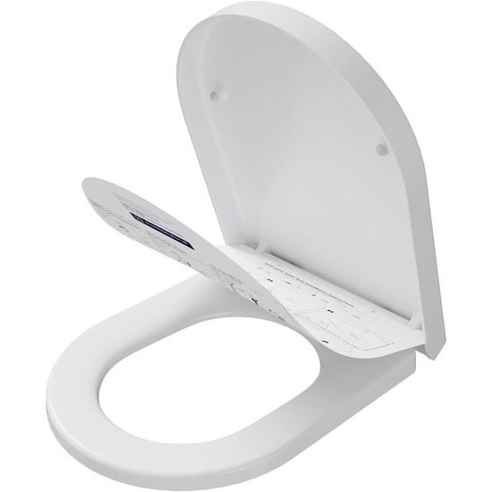 Lunette Et Abattant Wc Clipsable Papado Abattant Forme D Wc Abattant WC ...