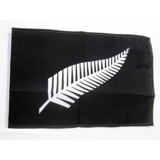 Drapeau Nouvelle-Zélande All Black 45x30cm - Néo-zélandais - Rugby ...