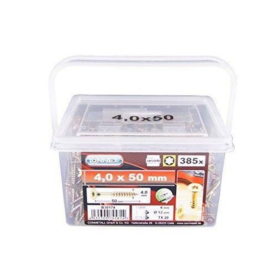 Connex TX 4x 50mm uni-screws Seau - B30174 - Cdiscount Bricolage