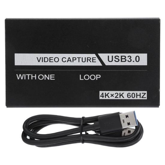 Fdit Carte de capture vidéo HDMI Carte de Capture pour HDMI 4Kx2K 1080P ...