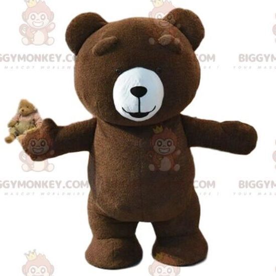 Déguisement De Gros Nounours Marron Costume Dours Brun Cdiscount Maison 1916