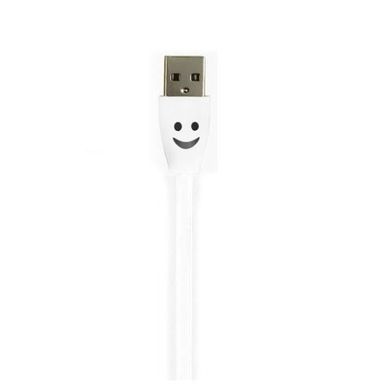 Cable Smiley Micro USB pour Manette Playstation 4 PS4 LED Lumière ...