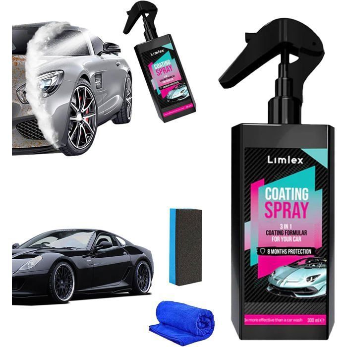 Car Coating Spray Coating Spray Waterless Wash Ceramic High Protection ...