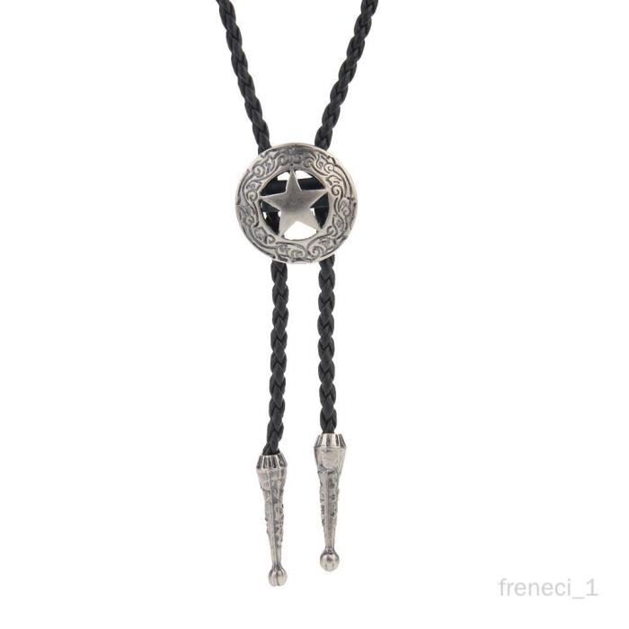 Collier de cravate Bolo Western Cowboy pour homme adulte pendentif en ...
