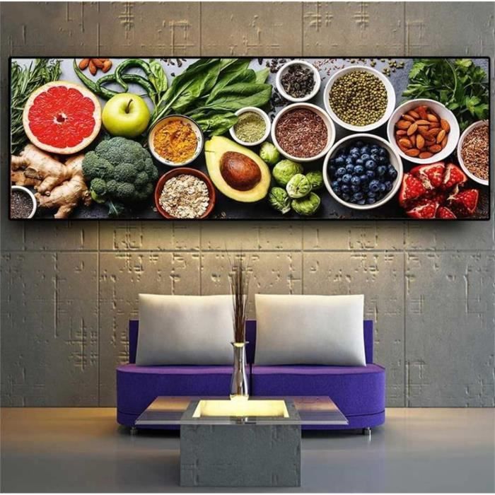 Diamond Painting Fruit Et Légume, Diy 5D Diamond Painting Kits Complet ...
