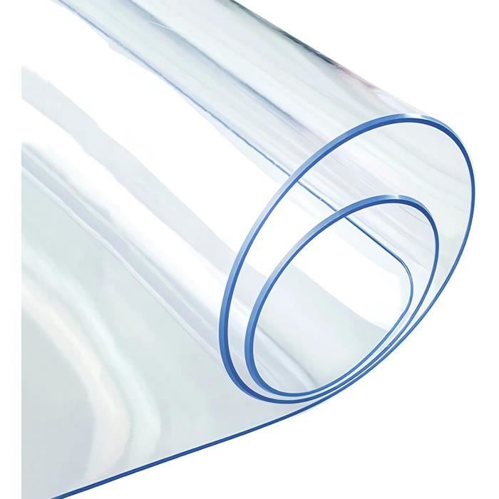 Nappe De Protection De Table Transparente 2Mm Film De Table, Protection ...