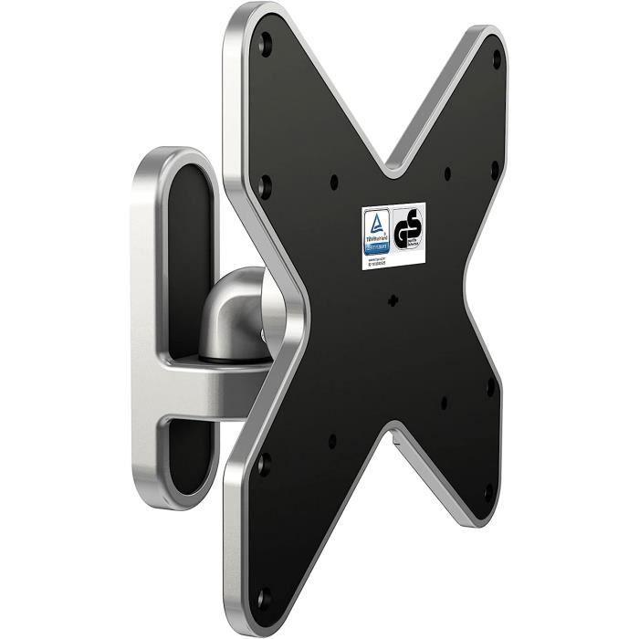 Support Murale Tv Orientable Inclinable Universel 27-42" (69-107Cm ...