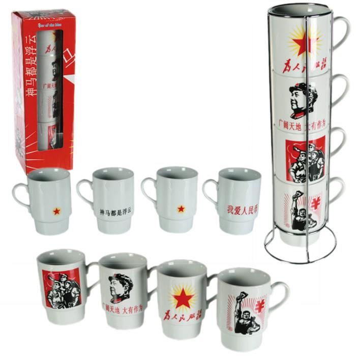 Coffret mugs Mao - Cdiscount Maison