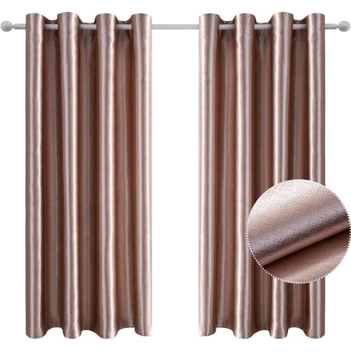 Rideaux Intérieurs Lot De 2, Rideau Thermique Isolant Anti Froid Et ...