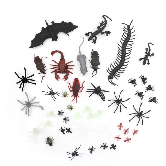 Gant De Bras JZ7L8 44 pièces/ensemble mixte insecte Reptile Scorpion ...