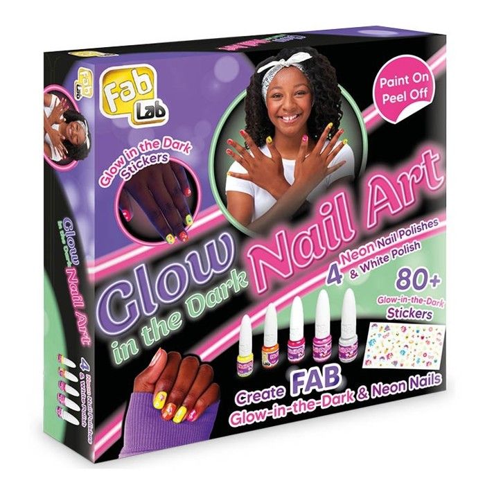 Fab Lab - Coffret Onglerie Deluxe Glow In The Dark Fab Lab - Cdiscount ...