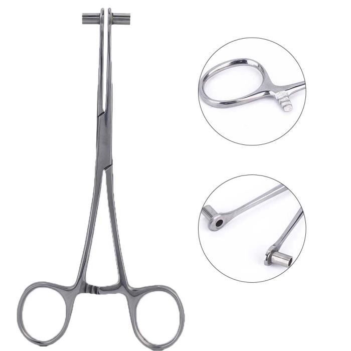 Keenso outil de perçage corporel Pince à Piercing pour le corps en ...