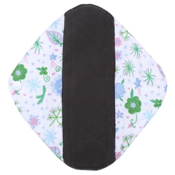 Serviette hygiénique menstruelle - KIMISS - Lavable et réutilisable ...
