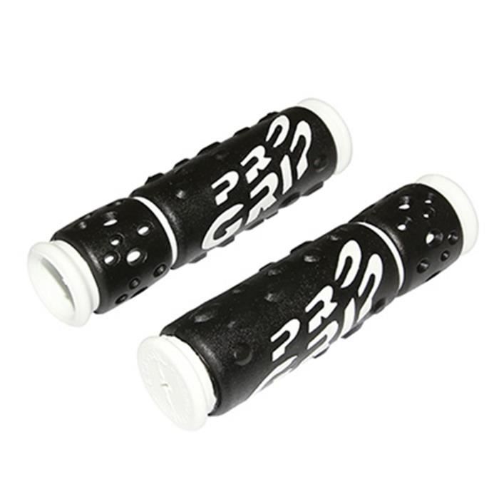 Poignée VTT Progrip 953 Noir-Blanc Ø22mm L122mm (Paire) - Mixte ...