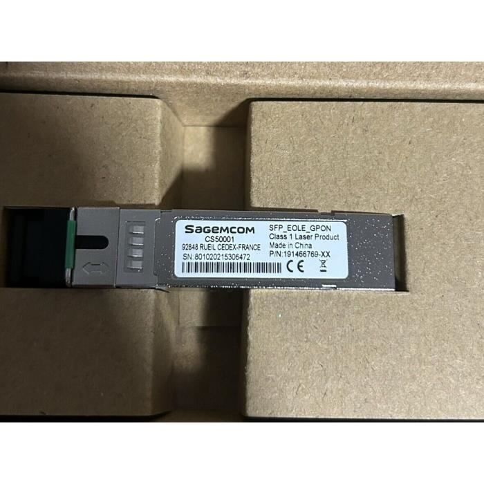 Émetteur Récepteur - Module optique GPON Sagemcom CS50001 Laser 1 ...
