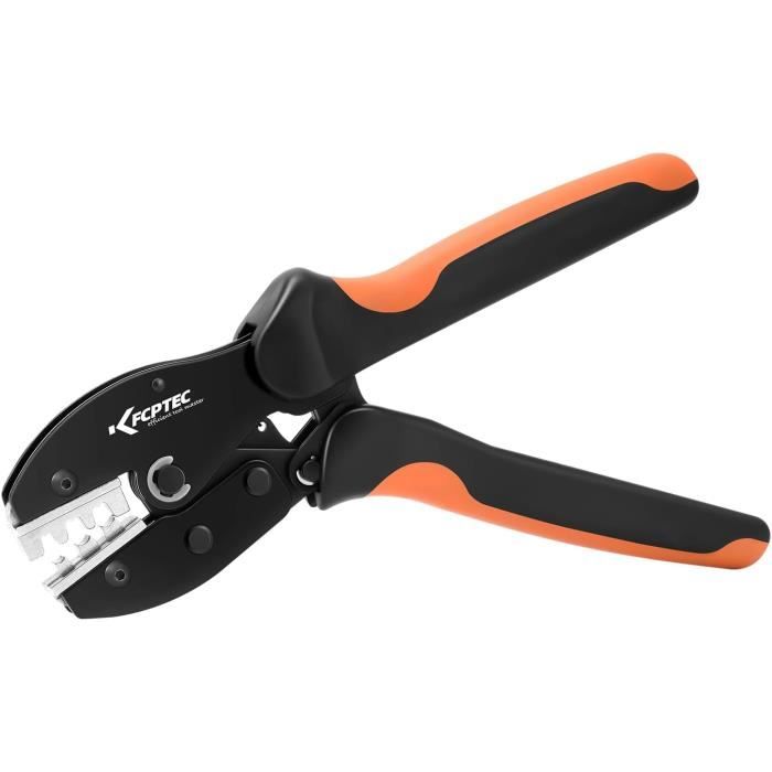 Pince A Sertir À Cliquet Pour Câble Solaire 2,5-4-6 Mm² - Pv Pince Sertir Pour Connecteur ...