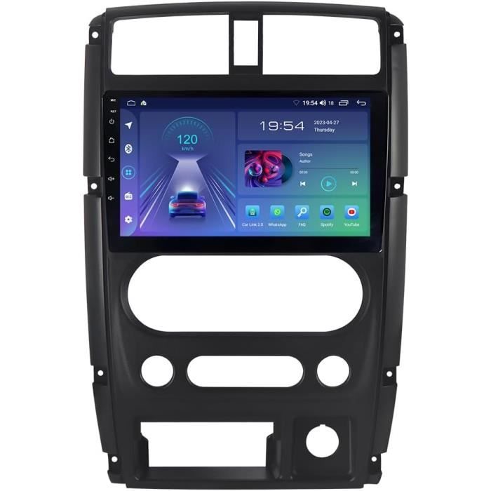 Autoradio Android 12 pour Suzuki Jimny 3 2005-2017 9 pouces écran tactile 2+32 Go Stéréo Sat NAV ...