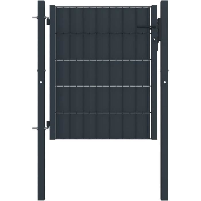 Portail de Clôture Porte de Clôture Portillon de Jardin Porte de Jardin ...