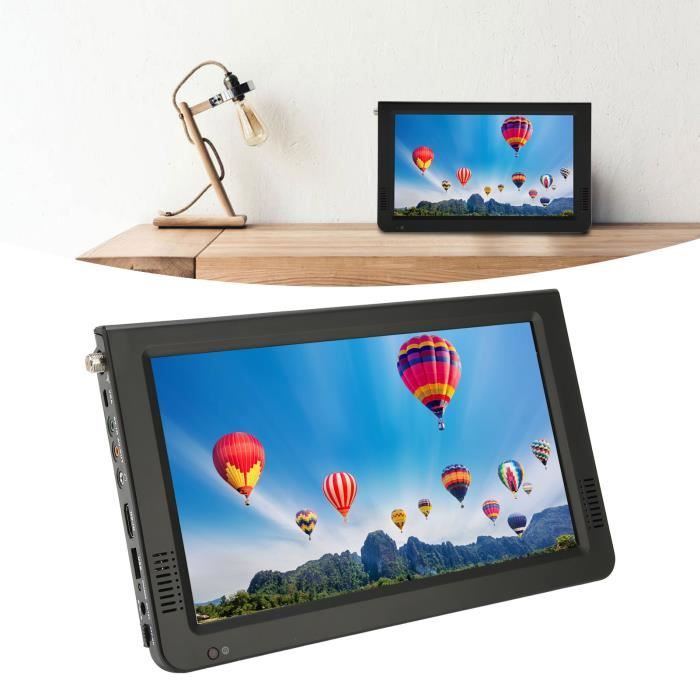 YID Télévision numérique Téléviseur Numérique ATSC Portable 10 Pouces ...