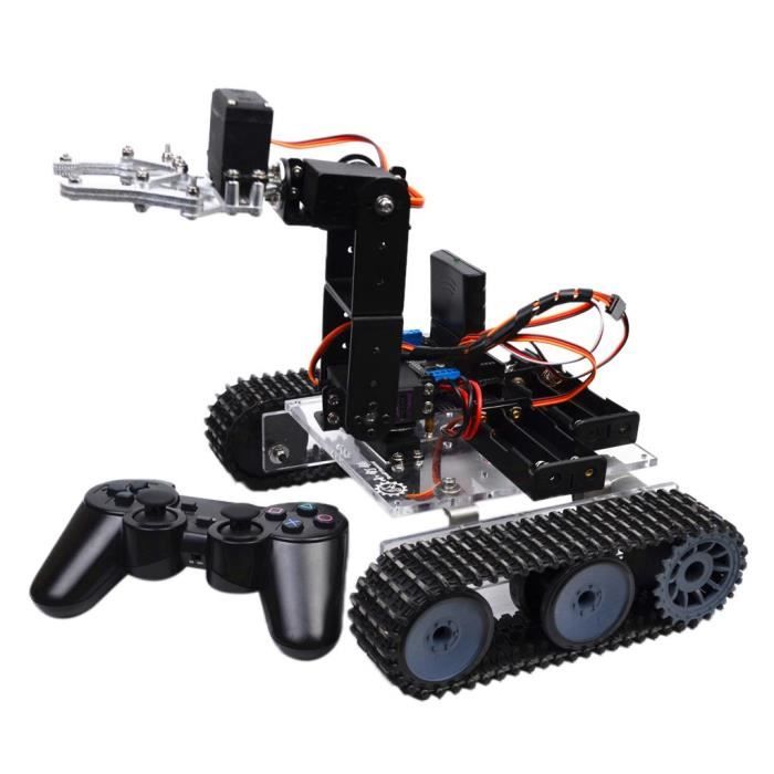 Kit Robot Diy Assemblé 4-dof Bras Mécanique Robot Chassis PS2 ...