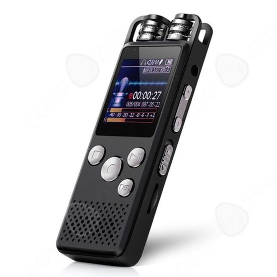 Enregistreur vocal - CONFO® - Multifonction - USB rechargeable ...