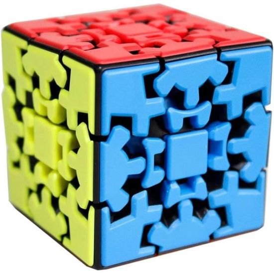 OJIN YUMO Gear Cube 3x3 Puzzle Kungfu Cube 3D Puzzle 3x3x3 Cube Puzzle Smooth Cube Twist Puzzle ...
