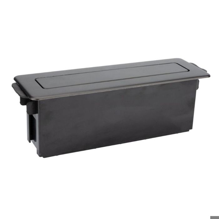 Multiprise rétractable 3 prises Schuko + 2 USB A+C - Noir - Zenitech ...