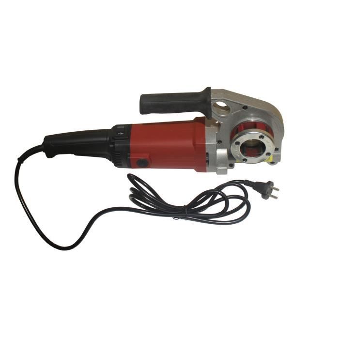 Fileteuse électrique 1400W pour tuyaux de 1/2', 3/4', 1', 1-1/4 ...