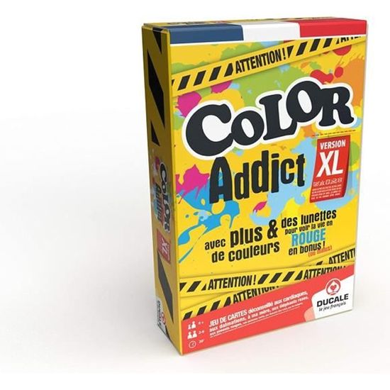 Jeu de cartes Color Addict XL - DROLES DE JEUX - Ambiance et rapidité ...
