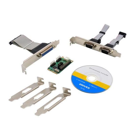 Mini PCIE CH382L 2S1P Serial and Parallel Port Multi-I-O Control Card ...