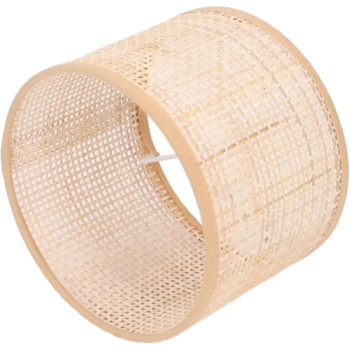 Abat-Jour En Rotin, Remplacement Du Cache-Lumière Du Lustre Tissé Bonne ...