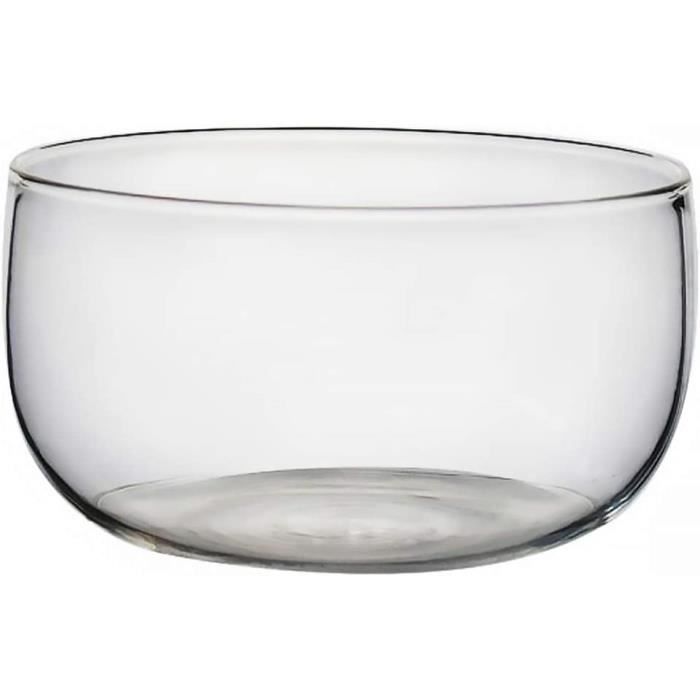 Saladier en verre transparent pour fruits et desserts - Pour la maison ...