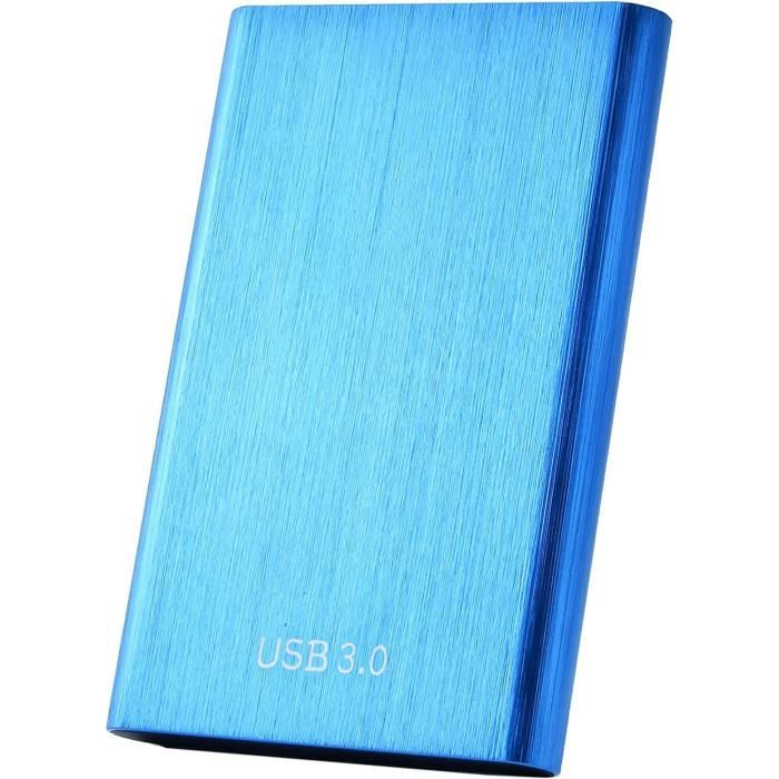 Disque dur externe 2 To, lecteur de stockage portable Slim External ...