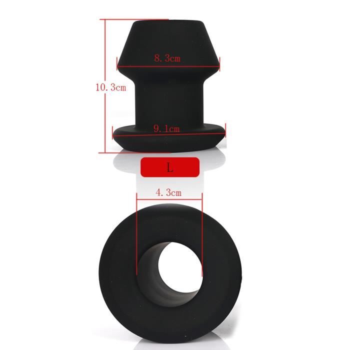 L -Creux Anal expanseur énorme godemichet Anal vagin Anal dilatateur ...