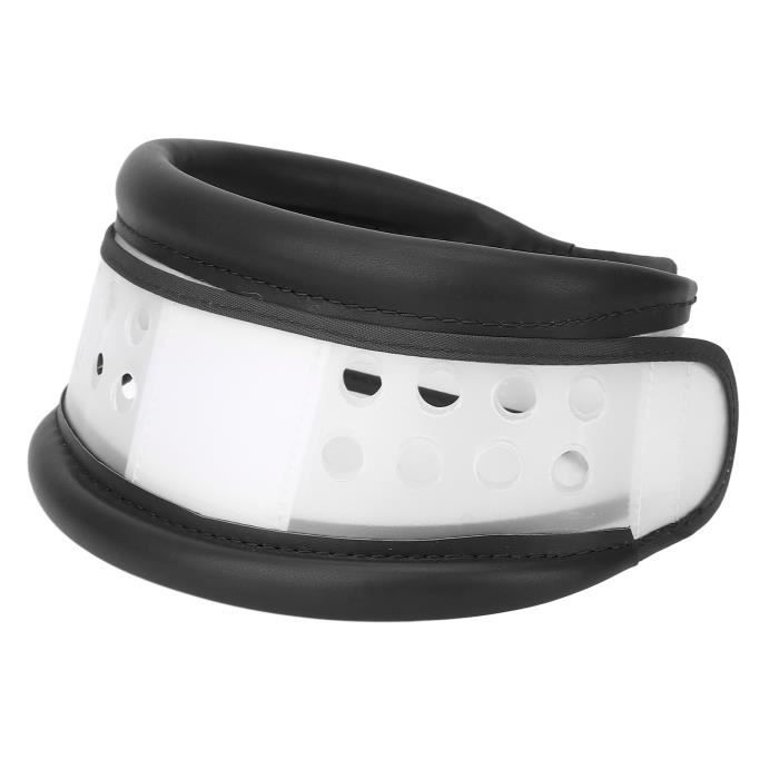 Drfeify minerve Collier cervical réglable en hauteur, respirant ...