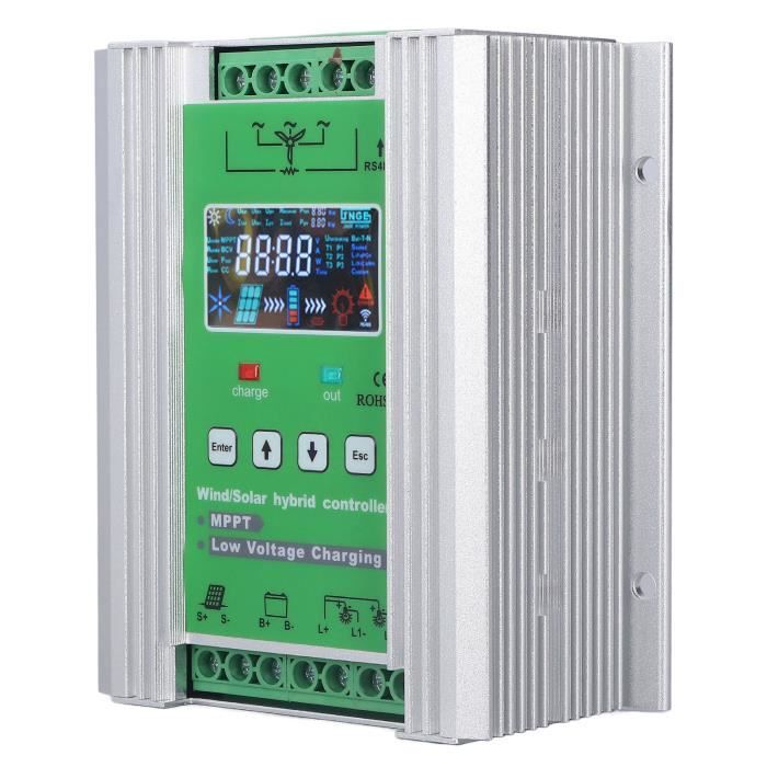 EJ.life Solar Charge Regulator, Wind Solar Hybrid Charge Controller ...