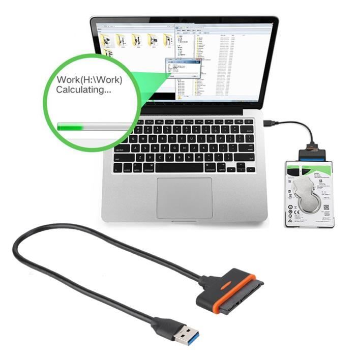 MSA Câble De Disque Dur Mobile Usb3.0 Vers Sata3.0 - Cdiscount Informatique