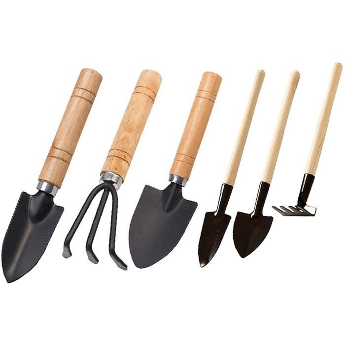 PELLE,Kit d'outils de jardinage pour petites plantes d'intérieur pelle ...