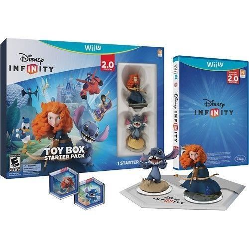 Toy box 2.0 combo starter pack disney infinity import pour nintendo Wii U,neuf emballé ...